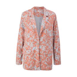 s.Oliver Blazer Damen Größe 44 pastellblau / dunkelorange