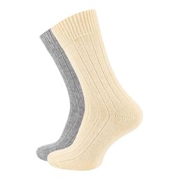 Cotton Prime Socks female Beige, Grey size 35-38