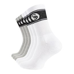Stark Soul&reg; Stark Soul Socken Herren Gr&ouml;&szlig;e 43/46 grau / schwarz / wei&szlig;