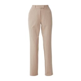 s.Oliver BLACK LABEL Hose Damen Gr&ouml;&szlig;e 40 beige / cappuccino / schwarz
