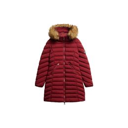 Superdry Between-Seasons Coat 'Fuji' female Red size 46
