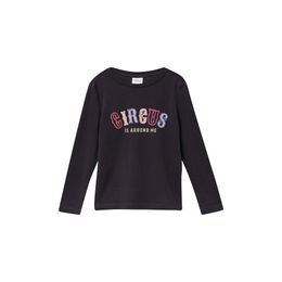 s.Oliver Shirt Mädchen Größe 104/110 dunkelgrau / mischfarben