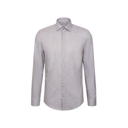 Seidensticker Business Shirt 'Schwarze Rose' male Grey size 36