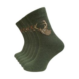 Cotton Prime Socken Herren Größe 39/42 hellbeige / braun / brokat / oliv