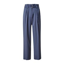s.Oliver BLACK LABEL Bundfaltenhose Damen Größe 44 dunkelblau
