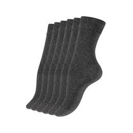 Cotton Prime Socken Damen Gr&ouml;&szlig;e 39/42 anthrazit