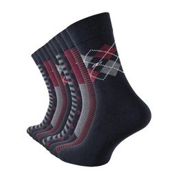 Cotton Prime Socken Herren Größe 43/46 navy / grau / bordeaux / weiß
