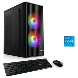 CSL PC "Spectrum V25323W", schwarz, Microsoft Windows 11 Home (64 Bit), 32 GB RAM 1.000 GB SSD, Desktop-PCs, PC