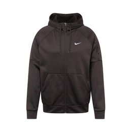Nike Athletic Zip-Up Hoodie male Black size L