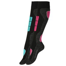 Stark Soul&reg; Stark Soul Sportsocken Damen Gr&ouml;&szlig;e 39/42 t&uuml;rkis / dunkelgrau / pink / schwarz