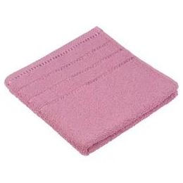Gözze Handtücher GÖZZE "Berlin", rosa (altrosa), B:50cm L:100cm, Frottier, Obermaterial: 100% Baumwolle, Handtücher