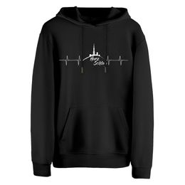 Cotton Prime Sweatshirt 'Harzschlag' male Black size 3XL