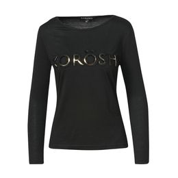 KOROSHI Shirt Damen Gr&ouml;&szlig;e L gold / schwarz