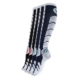 Stark Soul&reg; Stark Soul Sportsocken Damen Gr&ouml;&szlig;e 39/42 dunkelblau / graumeliert / feuerrot / schwarz