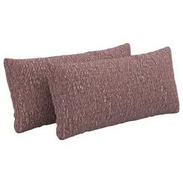 Sit & More Auflagekissen SIT & MORE "Dance", lila (aubergine), B:60cm H:30cm T:10cm, 100% Polyester, Polsterauflagen