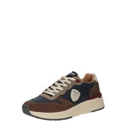 Blauer.USA Sneaker Herren Gr&ouml;&szlig;e 45 dunkelbeige / navy / braun