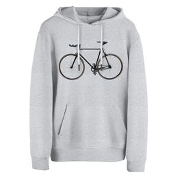 Cotton Prime Sweatshirt 'Bike - Fahrrad' male Grey size L