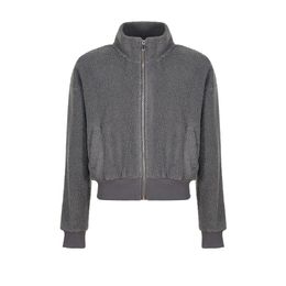 South Beach Fleece Jacket female Grey size XS