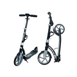 Apollo City Scooter " Hurricane " in schwarz/silber | Gr.: onesize
