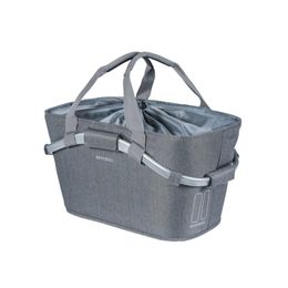 Basil Gep&auml;cktr&auml;gerkorb "2Day Carry All MIK 2.0" in grau | Gr.: onesize