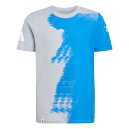 adidas Performance Funktionsshirt 'Jude Bellingham' Jungen Größe 116 blau / hellgrau / weiß