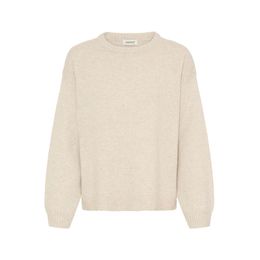 oxmo Strickpullover ' OXICOMOS ' Damen Gr&ouml;&szlig;e L hellbeige