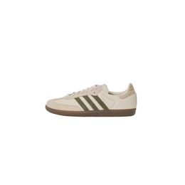 adidas originals Sneaker 'SAMBA' Damen Gr&ouml;&szlig;e 35.5 ecru / hellbeige / gold / oliv