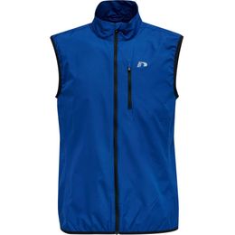 Newline Reißverschluss Vest Reflektierend Logo Men's Core Herren in TRUE BLUE | Gr.: XL