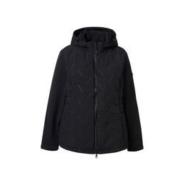 Ulla Popken Softshelljacke in schwarz | Gr.: 42-44