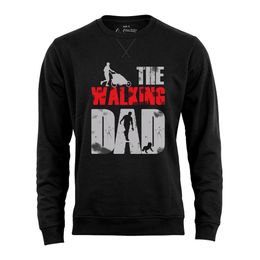 Cotton Prime Sweatshirt ' Walking Dad ' male Black size XXL