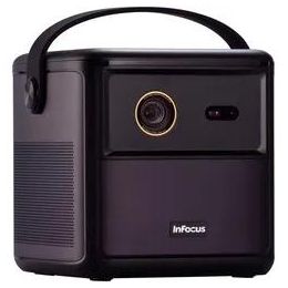 Infocus Beamer "Beamer mit LED, Full HD, 450 ISO-Lumen, HDR10, 3D, Google TV, WLAN", schwarz, B:13cm H:14,7cm T:12,8cm, Beamer