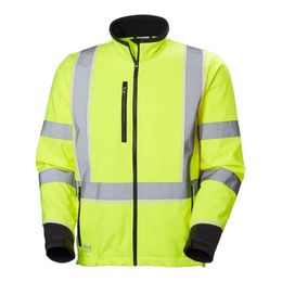Helly Hansen Softshelljacke "Uc-Me Softs Jacket" in Gelb | Gr.: XL