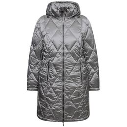 Ulla Popken Funktionsjacke in silber | Gr.: 46-48