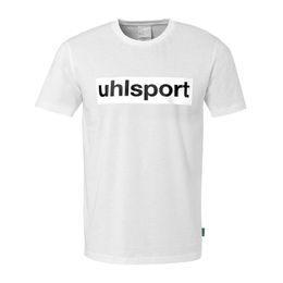 Uhlsport Sportshirt "Essential Promo T-Shirt" in Weiß | Gr.: 4XL
