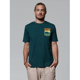 wat? Apparel T-Shirt Good Vibe in Dunkelgr&uuml;n | Gr.: 60