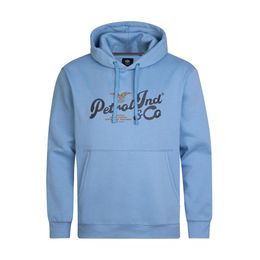 PETROL INDUSTRIES Sweatshirt Herren Gr&ouml;&szlig;e 6XL hellblau / karamell / schwarz