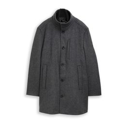 Tom Tailor Men + Mantel Herren Größe 5XL dunkelgrau / schwarz