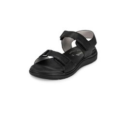 vitaform Hirschleder Sandalen in schwarz | Gr.: 35