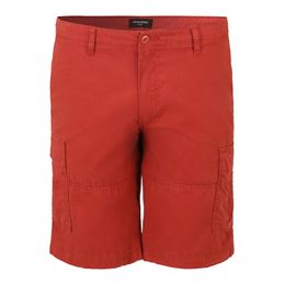 Jack & Jones Plus Jack & Jones Plus Shorts 'COLE CAMPAIGN' Herren Größe 32 neonrot