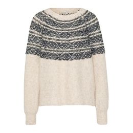 Only Tall Pullover 'ONLSIDONA' Damen Gr&ouml;&szlig;e XXL beigemeliert / blaumeliert / tanne