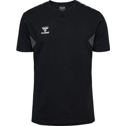 Hummel T-Shirt Hmlauthentic Herren in BLACK | Gr.: XXL