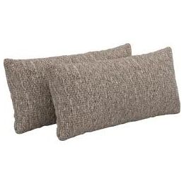 Sit & More Auflagekissen SIT & MORE "Dance", braun (cappuccino), B:60cm H:30cm T:10cm, 100% Polyester, Polsterauflagen