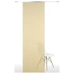 Schiebegardine Liedeco Gr. 1, gelb (lemon), B:60cm H:245cm, Polyester, Gardinen, HxB: 245x60, ohne Paneelwagen