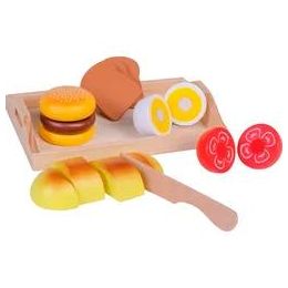 Spiellebensmittel Happy People, bunt, Kaufladensortimente, Kinder, Holz