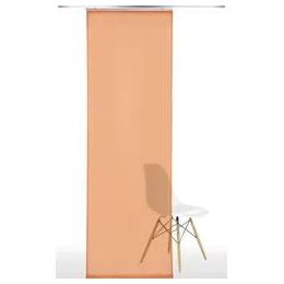 Schiebegardine Liedeco Gr. 1, orange, B:60cm H:245cm, Polyester, Gardinen, HxB: 245x60
