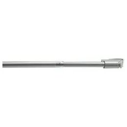 Scheibenstange Liedeco Gr. 1, silber (mattsilberfarben), Ø:12mm, Kunststoff, Metall, Gardinenstangen