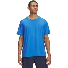 Under Armour Sportshirt "Launch Elite Shortsleeve" in Blau | Gr.: L
