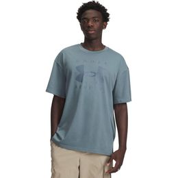 Under Armour Sportshirt "Hw Os Branded T-Shirt" in Blau | Gr.: XXL