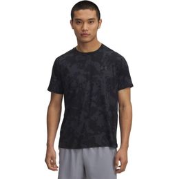Under Armour Sportshirt "Launch Elite Prt T-Shirt" in Grau | Gr.: XL