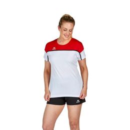 Damen Change By Erima T-Shirt in wei&szlig;/rot/schwarz | Gr.: 38